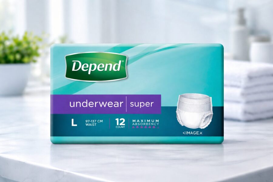 Depend Underwear Super-Unisex 12pcs/pack, 4packs/carton – Tassway Pty Ltd