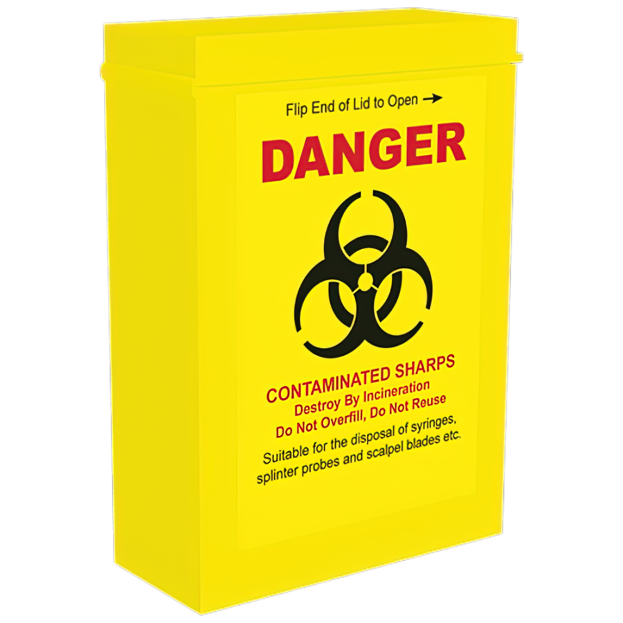 AEROHAZARD Needle Disposal Unit 90mL – Tassway Pty Ltd