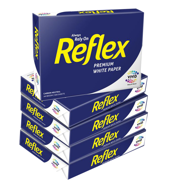Reflex Carbon Neutral 80gsm A4 Copy Paper 5 Ream Carton – Tassway Pty Ltd
